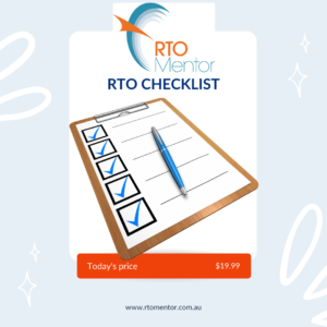 Use our Start your RTO Checklist - to consider RTO Mentor